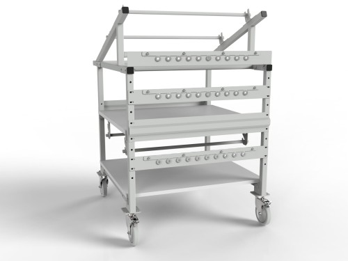 Cable and wire trolley WE-0706-SPEC-14760 1109x878x780