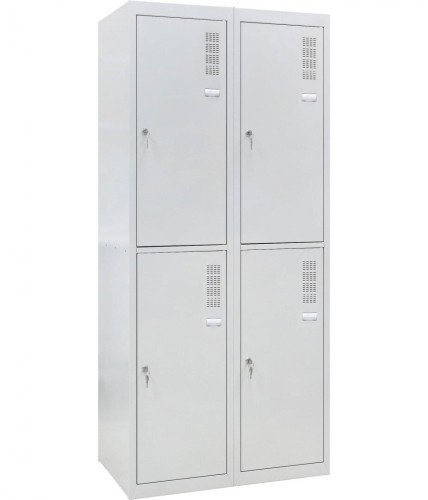 Metal wardrobe SU400-2-4 1800/1950/2170x800x500/800